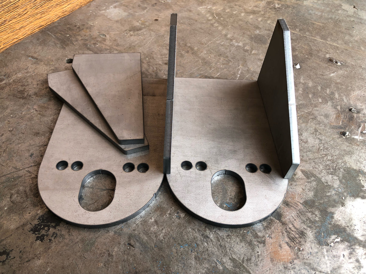 Universal HD upper air bag brackets – Specialty Autofab Supply